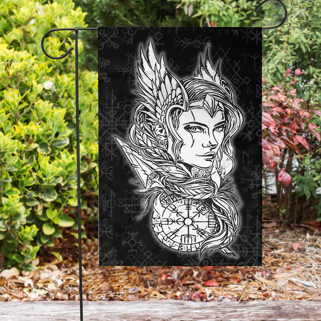 VikingStyle Garden Flag - Viking Valkyrie Flag A95 – Viking Style