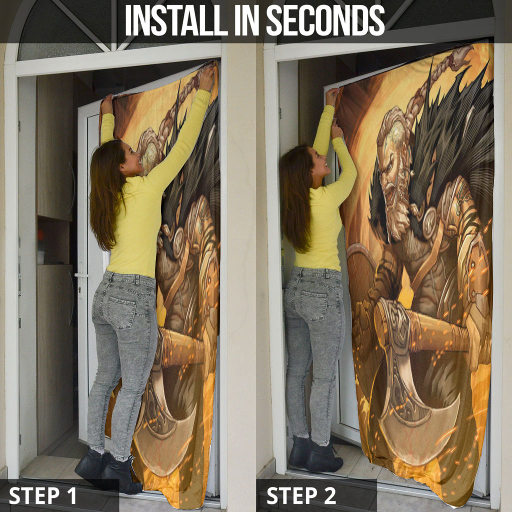 VikingStyle Door Sock - Viking Ragnar Lothbrok Door Sock A35 – Viking Style