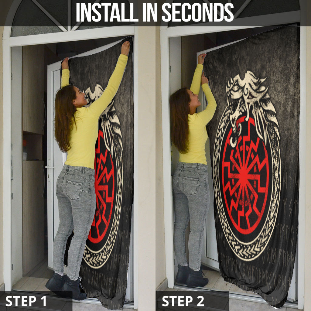 VikingStyle Door Sock -Viking Jormungandr Symbol Midgard Serpent Child ...