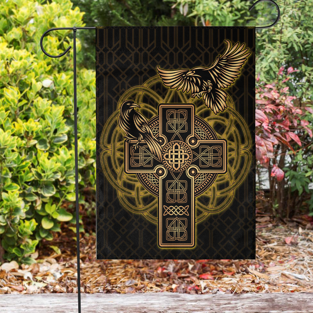 VikingStyle Garden Flag - Viking Raven Flag A95 – Viking Style