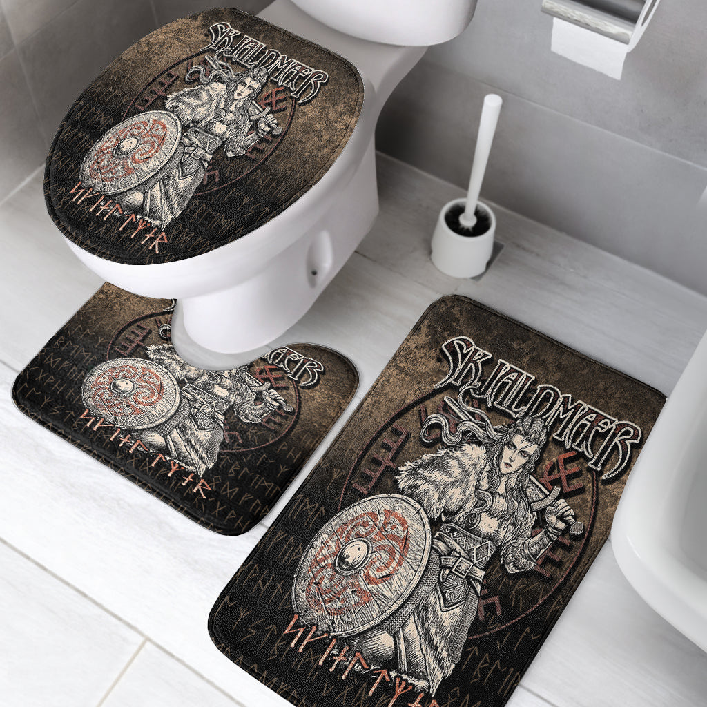 VikingStyle Bathroom Set - Skjaldmaer Shieldmaiden Norse Younger Futha ...