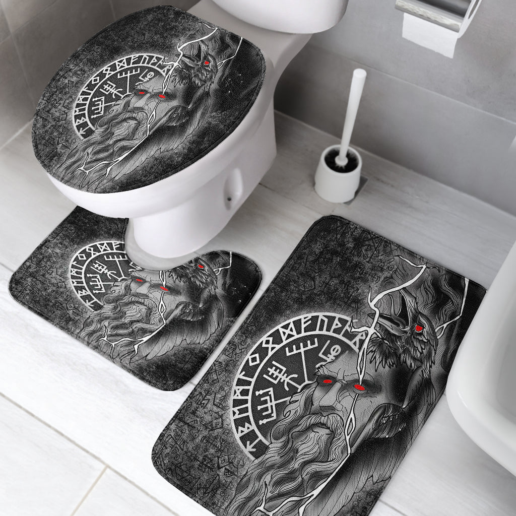 VikingStyle Bathroom Set - Odin Viking Raven Of Odin Bathroom Set A95 ...