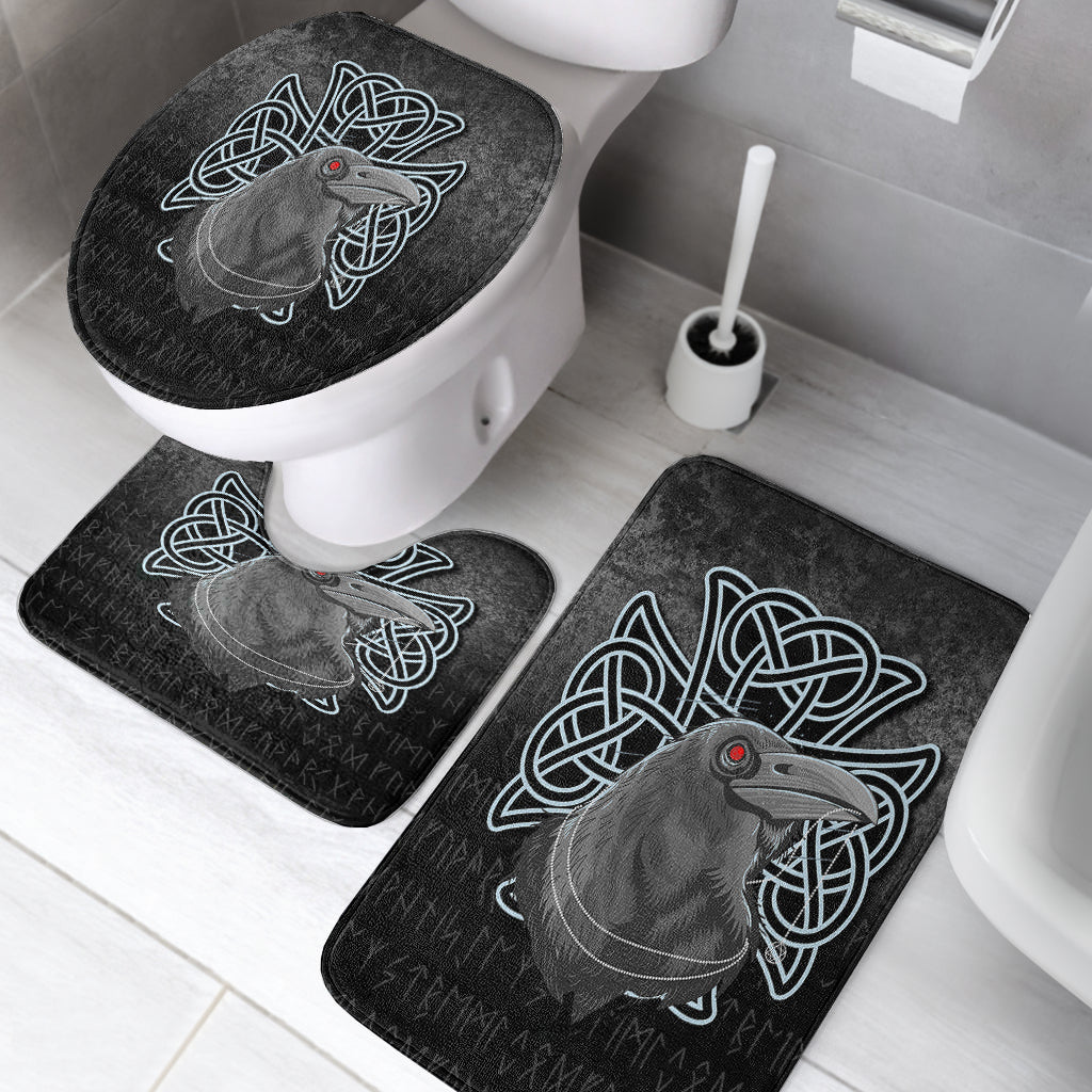 VikingStyle Bathroom Set - Raven Viking Warrior Norse Bathroom Set A7 ...