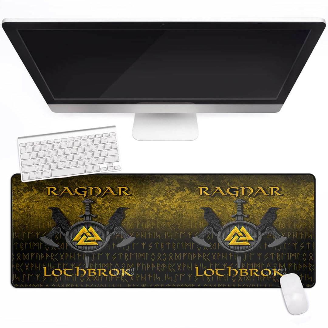 VikingStyle Mouse Mat - Ragnar Lothbrok - Ragnar Lodbrok - Viking Warr ...
